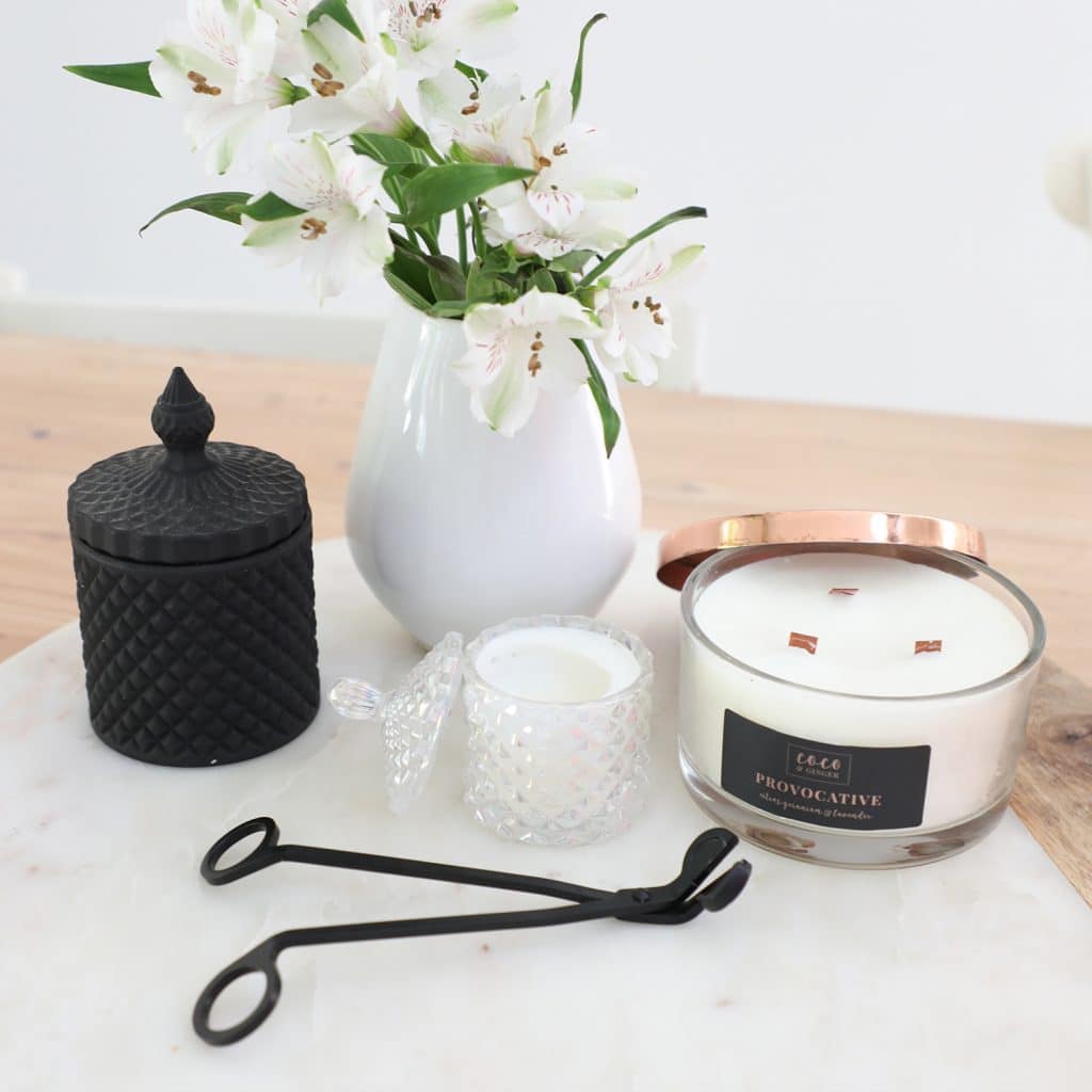 WICK TRIMMER Copper & Matt Black - Coco Ginger